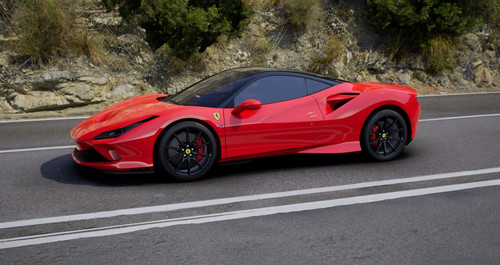 1/18 MR Collection Ferrari F8 Tributo New Rosso Corsa Met. with Roof ...