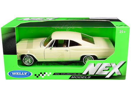 1965 Chevrolet Impala SS 396 Beige "NEX Models" 1/24 Diecast Model Car ...