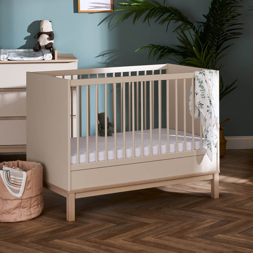 Obaby Astrid Mini Cot Bed - Satin | Winstanleys Pramworld