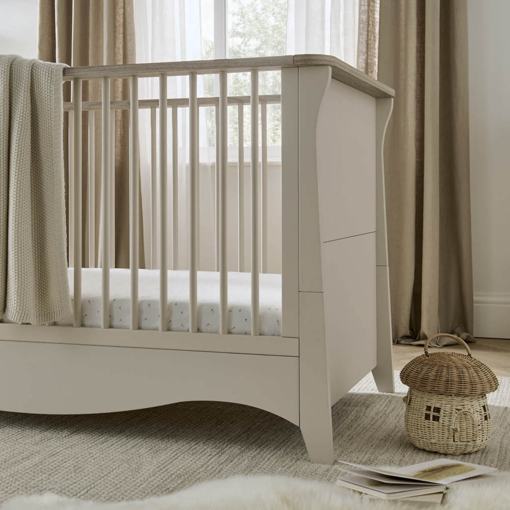 CuddleCo Clara Cot Bed - Cashmere | Winstanleys Pramworld