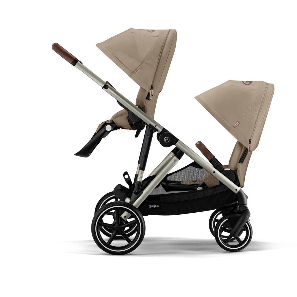 Cybex Gazelle S Taupe Twin - Almond Beige | Winstanleys Pramworld