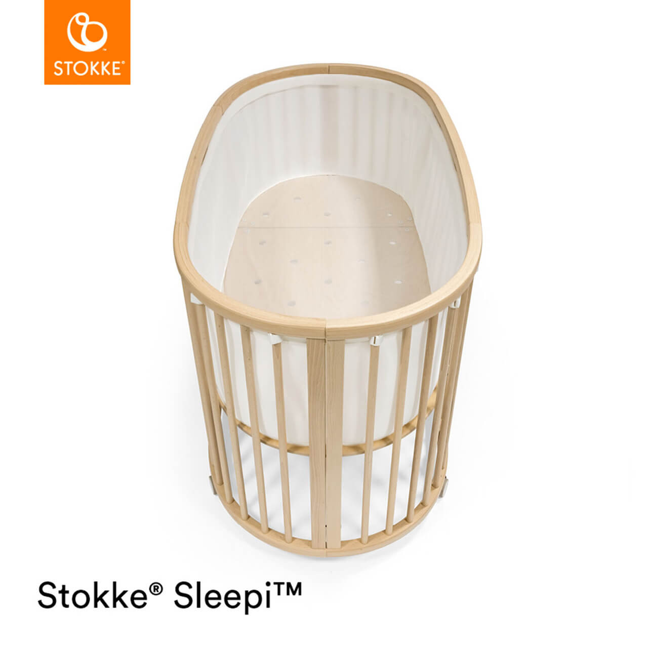 Stokke® Sleepi™ Bed Mesh Liner V3 - White | Winstanleys Pramworld