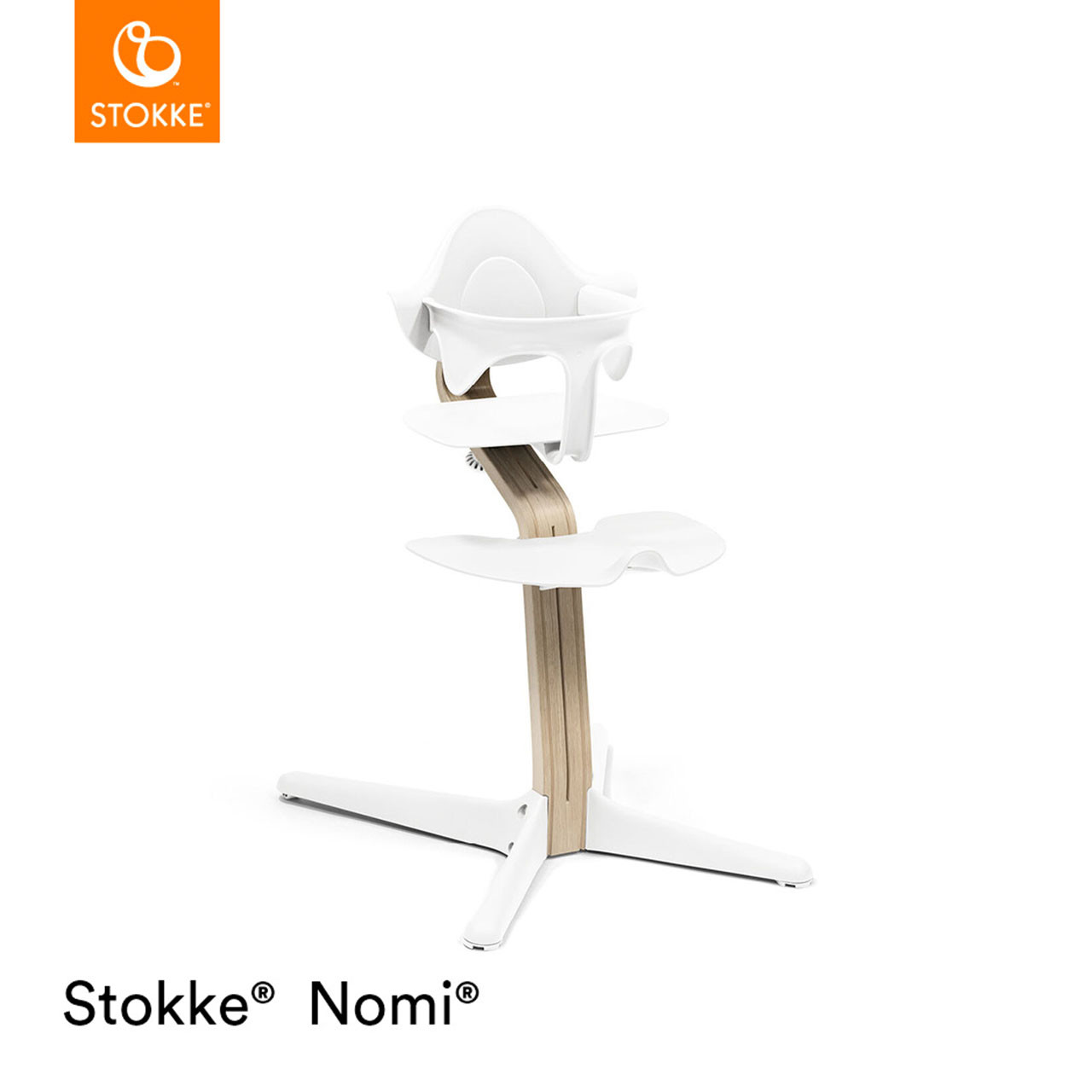 Stokke® Nomi® Baby Set - White | Winstanleys Pramworld