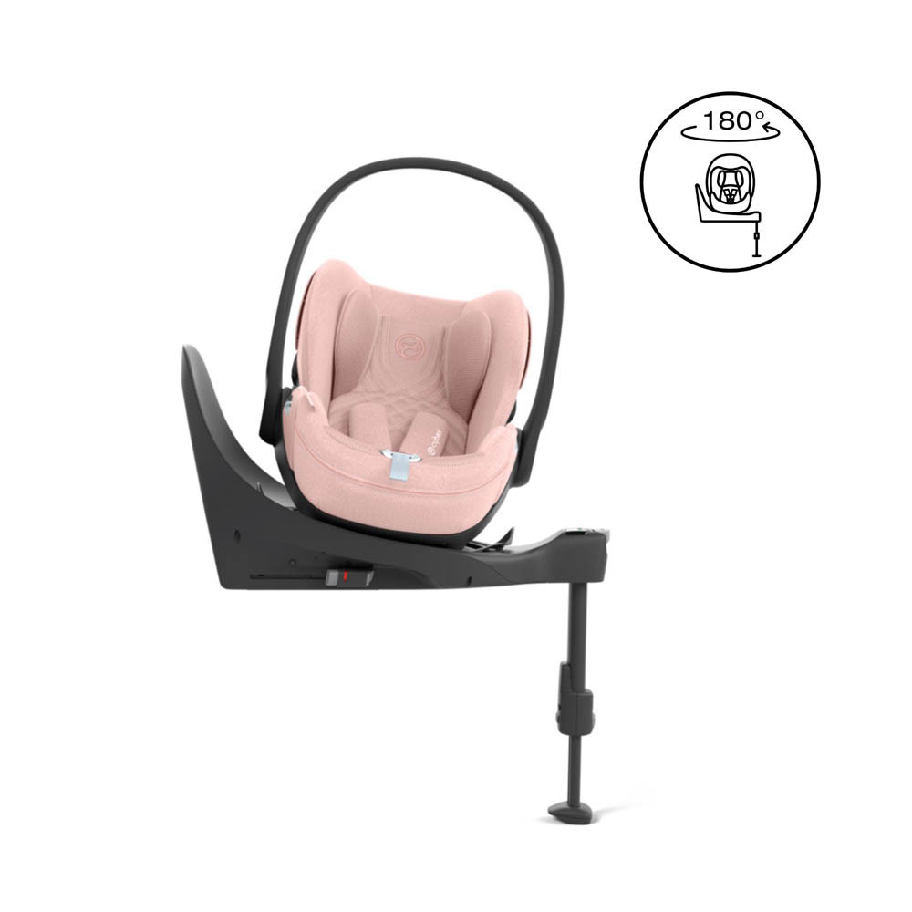 Cybex Cloud T i-Size Plus - Peach Pink | Winstanleys Pramworld