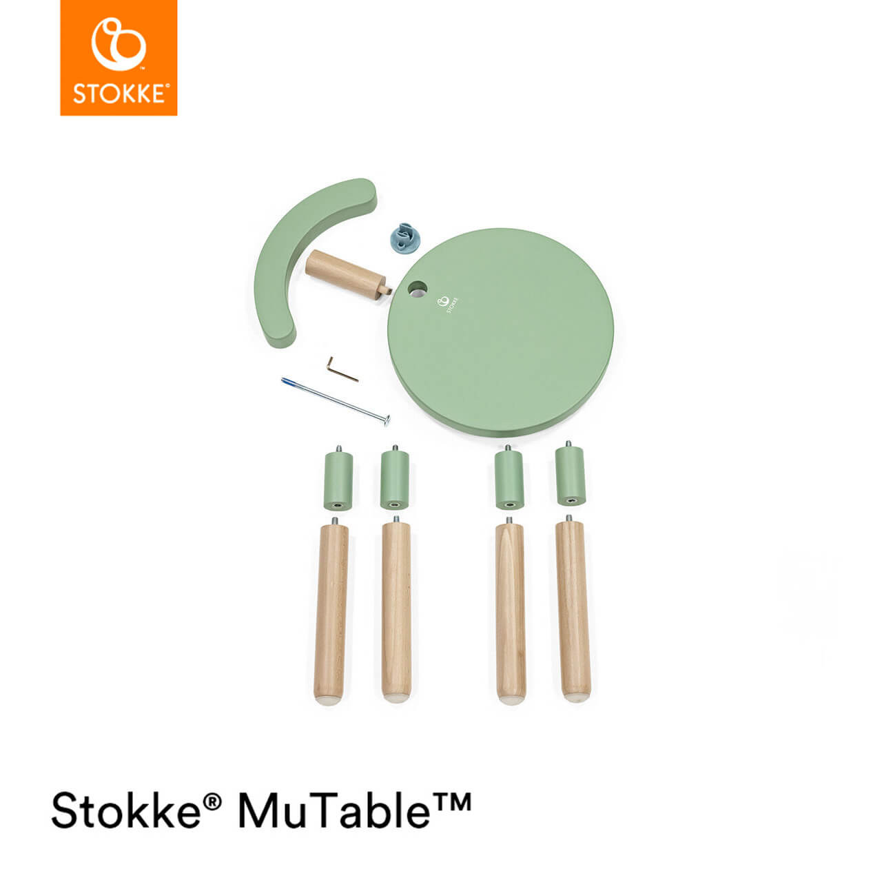Stokke® MuTable™ V2 & Chair Bundle - Storm Grey | Winstanleys Pramworld