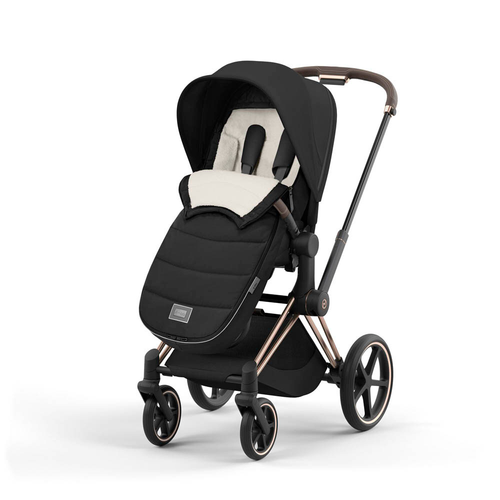 Cybex Platinum Footmuff - Sepia Black | Winstanleys Pramworld