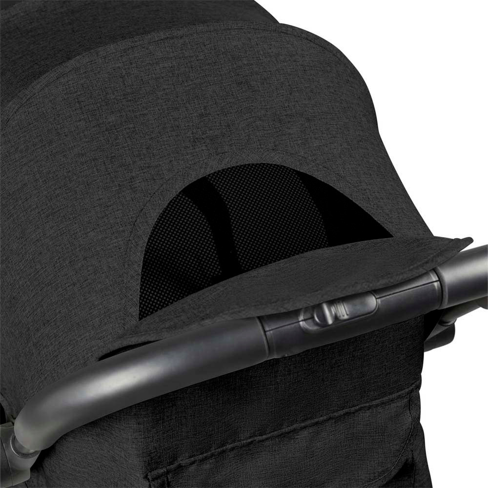 Ickle Bubba Aries Max Autofold Stroller - Black | Winstanleys Pramworld