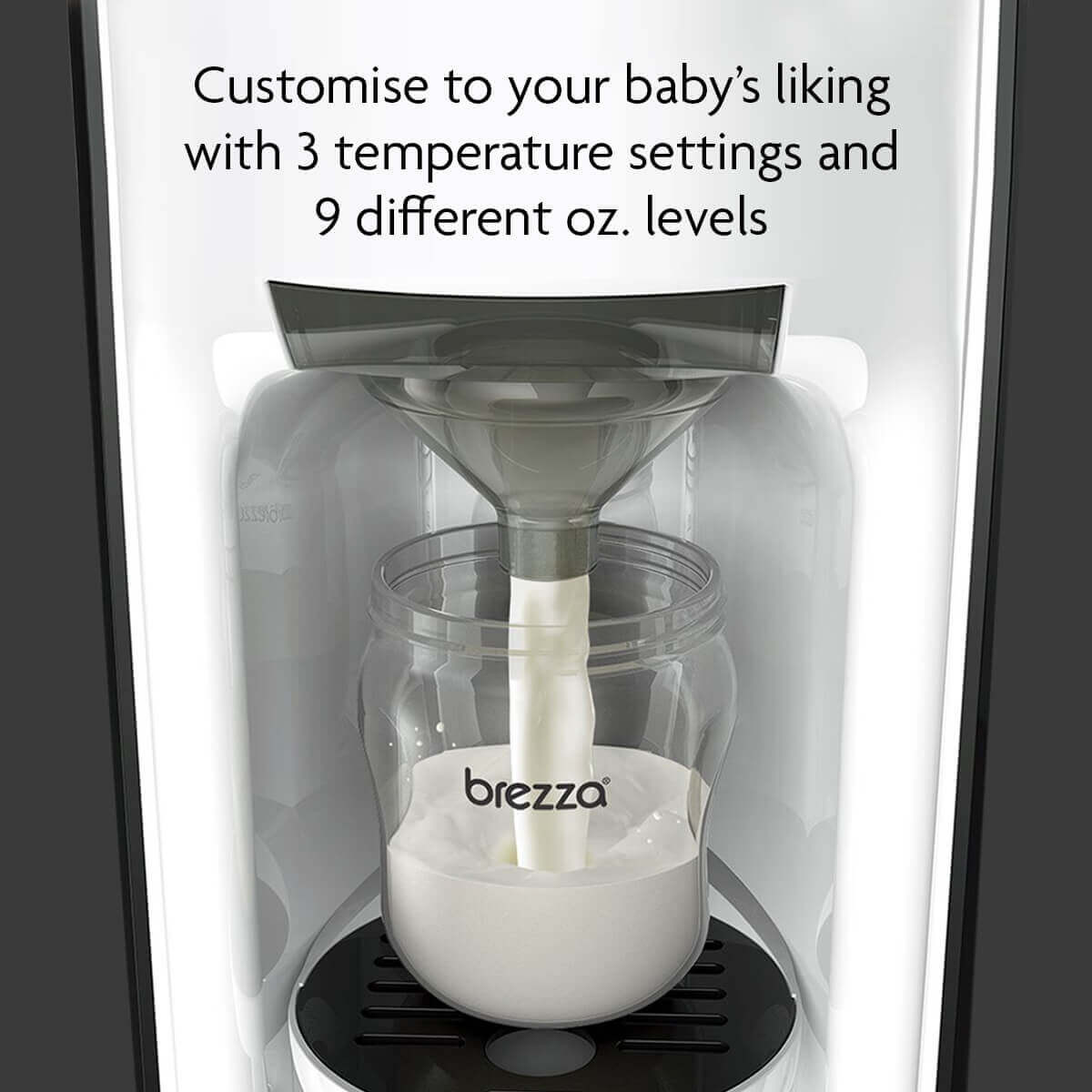 Baby Brezza Formula Pro Advanced - All Black | Winstanleys Pramworld