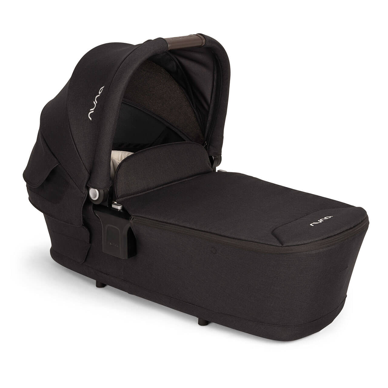 Nuna TRVL LX Compact Stroller + Carrycot - Caviar | Winstanleys Pramworld