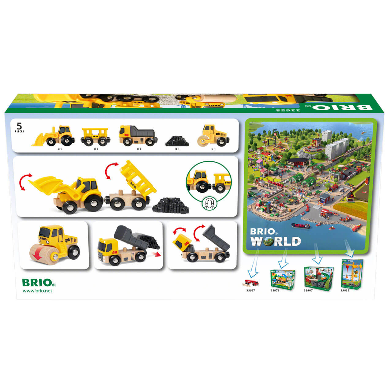 Brio Construction Vehicles | Winstanleys Pramworld