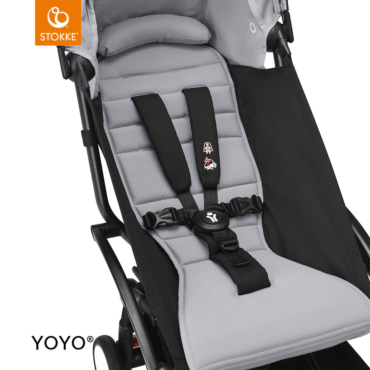 Stokke® YOYO³ Stroller from newborn to toddler - Stone | Winstanleys ...
