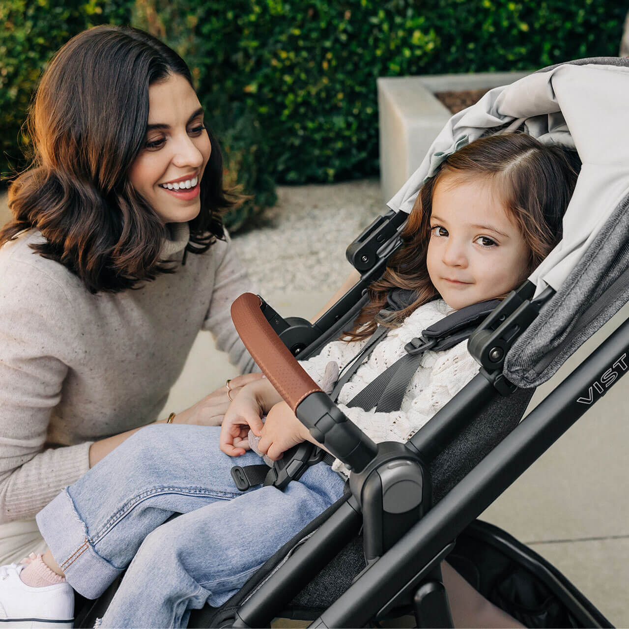 Uppababy VISTA V3 Pushchair + Carrycot - Greyson | Winstanleys Pramworld
