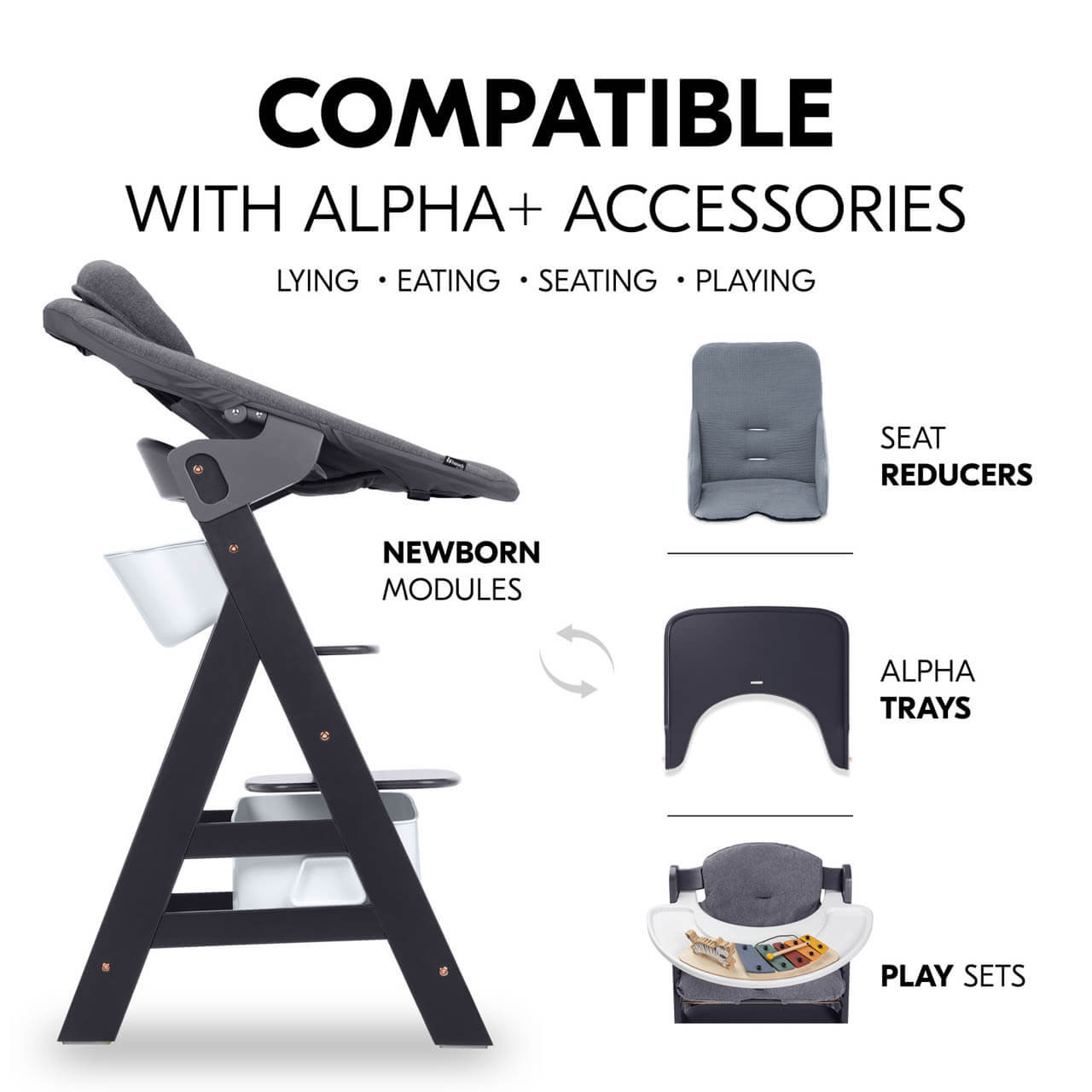 Hauck Alpha+ Box Set - White | Winstanleys Pramworld