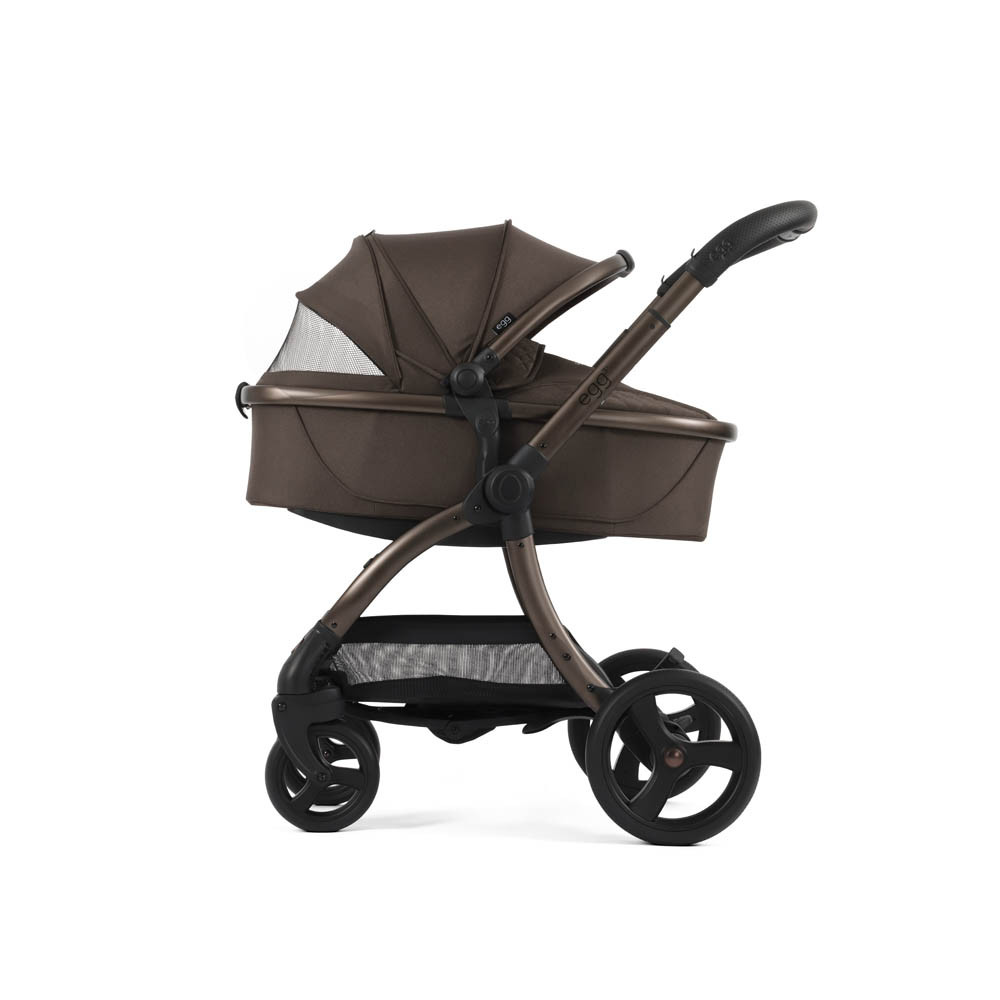 egg® 3 Twin Stroller - Chocolate Velvet | Winstanleys Pramworld