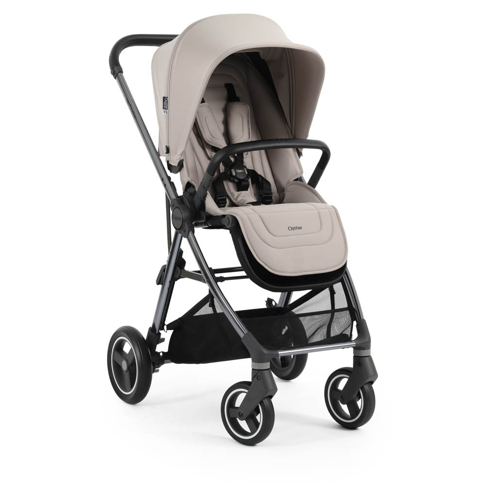 Babystyle Oyster Gravity Plus Pushchair - Stone | Winstanleys Pramworld