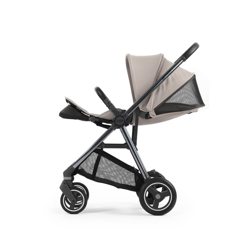 Babystyle Oyster Gravity Plus Pushchair - Stone | Winstanleys Pramworld