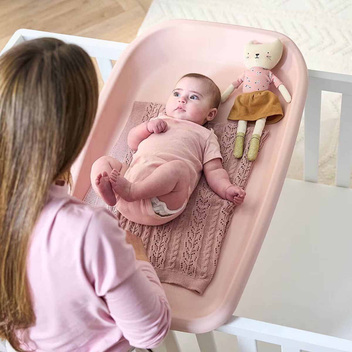 Tutti Bambini Cushi Baby Changing Mat - Petal | Winstanleys Pramworld