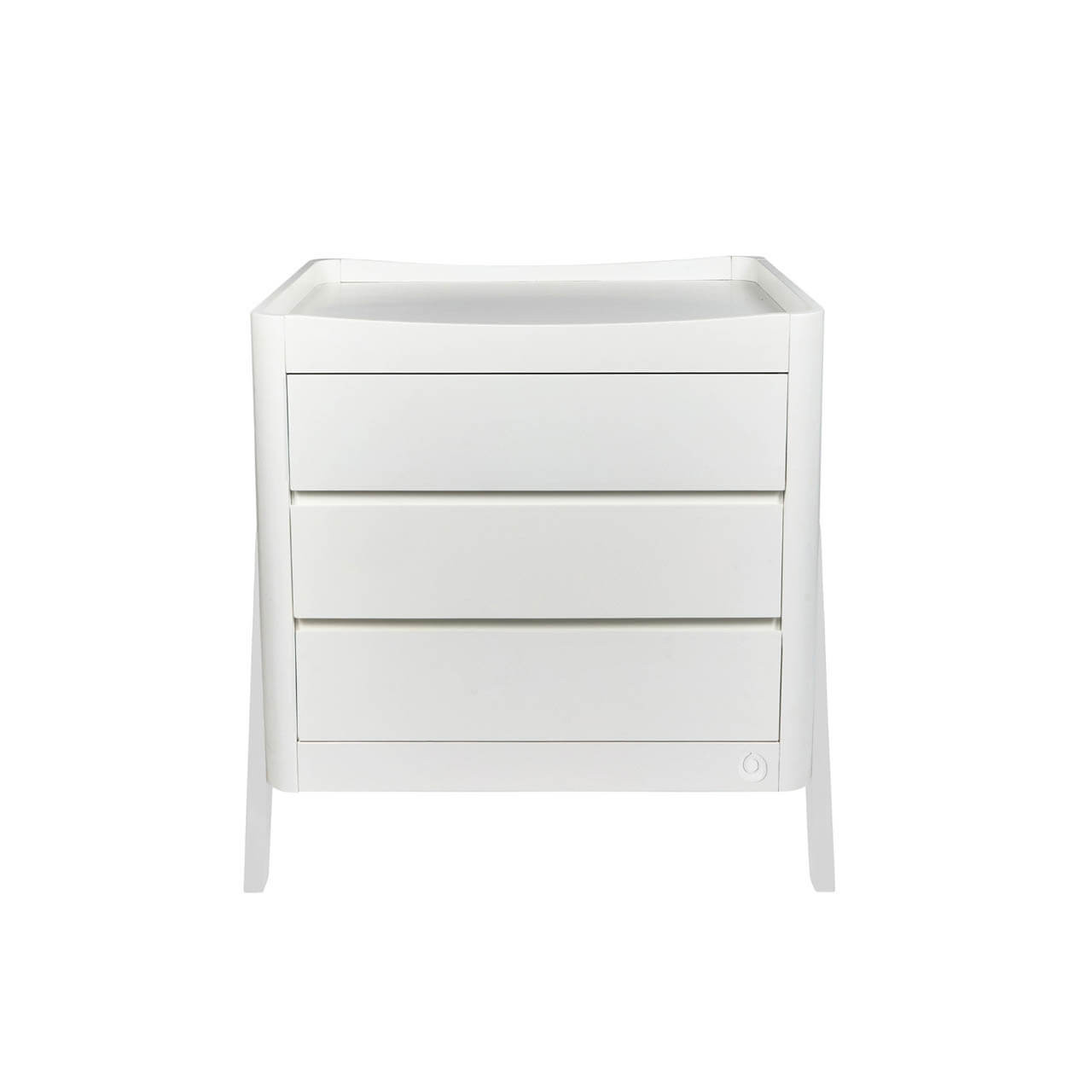 Gaia Baby Hera Dresser Studio Edit - White | Winstanleys Pramworld