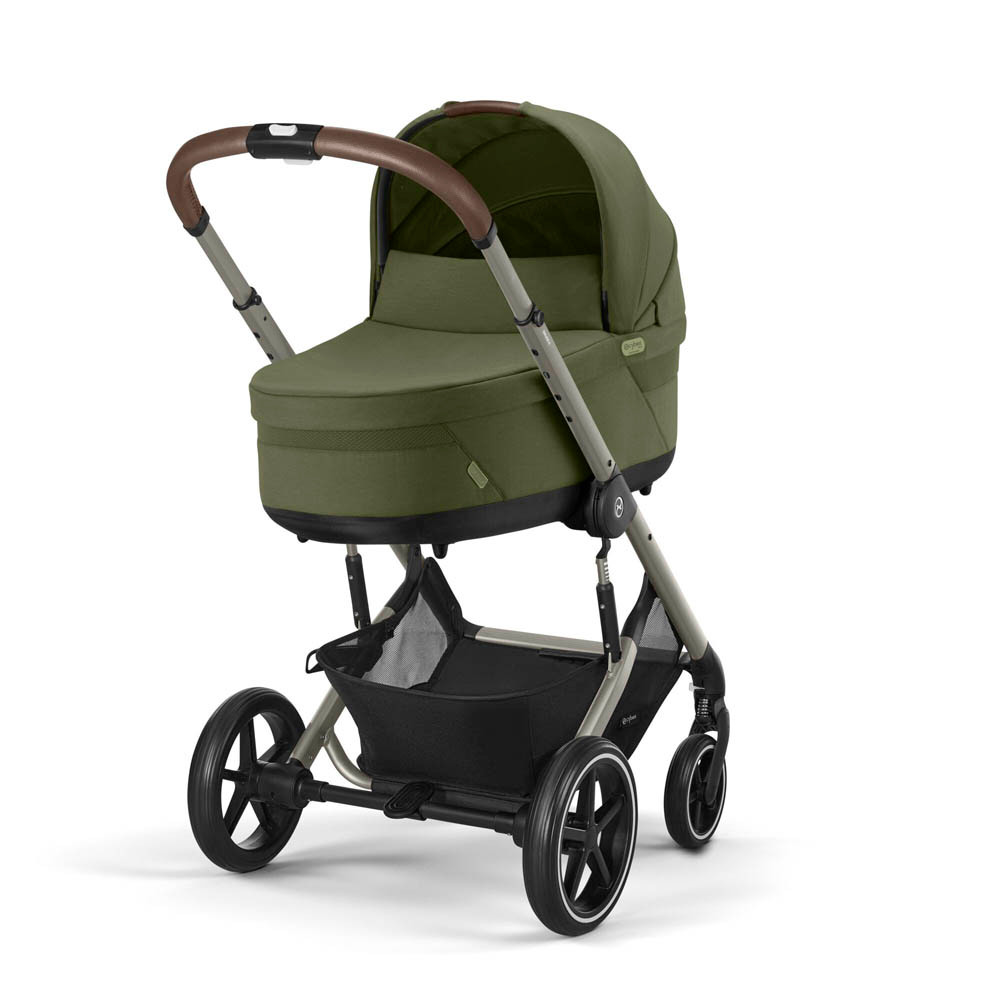 Cybex Balios S Lux Taupe V2 Comfort Aton B2 Bundle - Moss Green ...