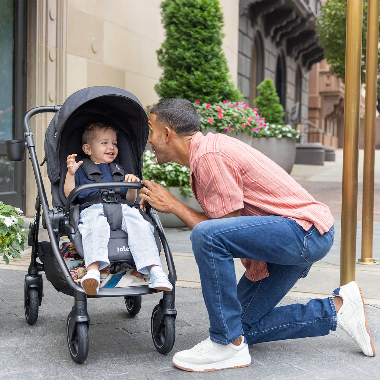 Joie Versadrift Stroller + Ramble XL Carrycot - Raven | Winstanleys ...