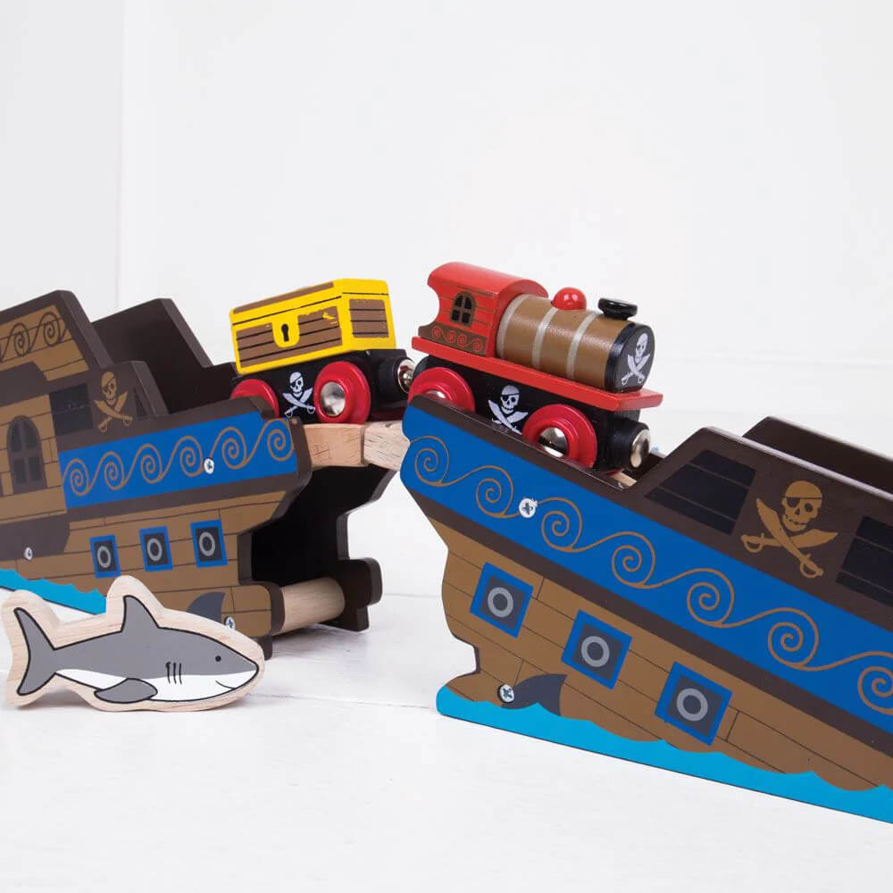 Bigjigs Pirate Train | Winstanleys Pramworld