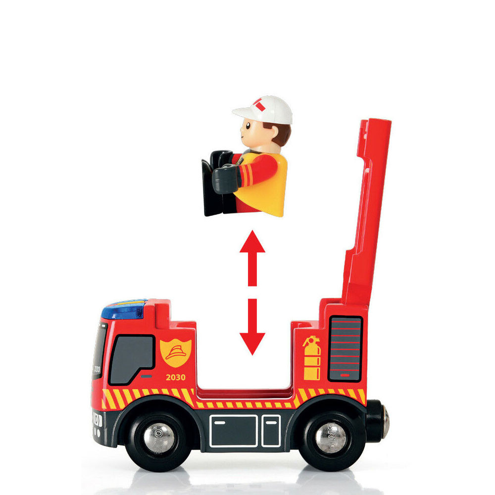 Brio Rescue Fire Fighter Set | Winstanleys Pramworld