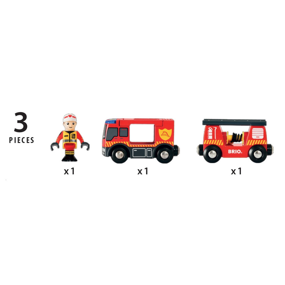 Brio Emergency Fire Engine | Winstanleys Pramworld