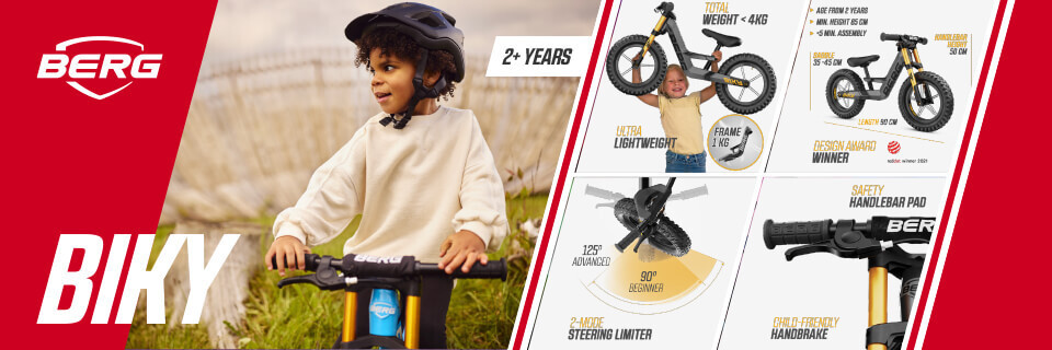 BERG Biky Balance Bikes at Winstanleys Pramworld