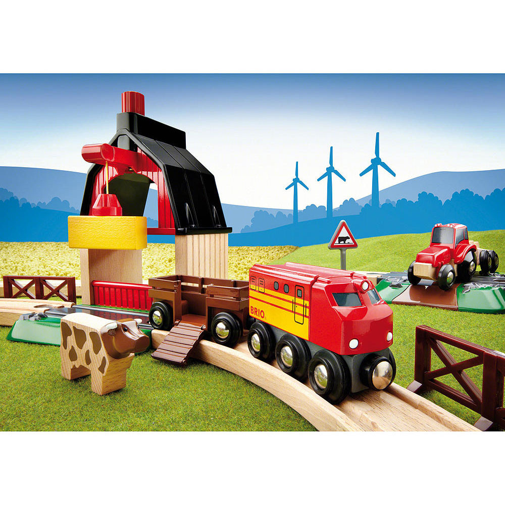 Brio Farm Railway Set | Winstanleys Pramworld