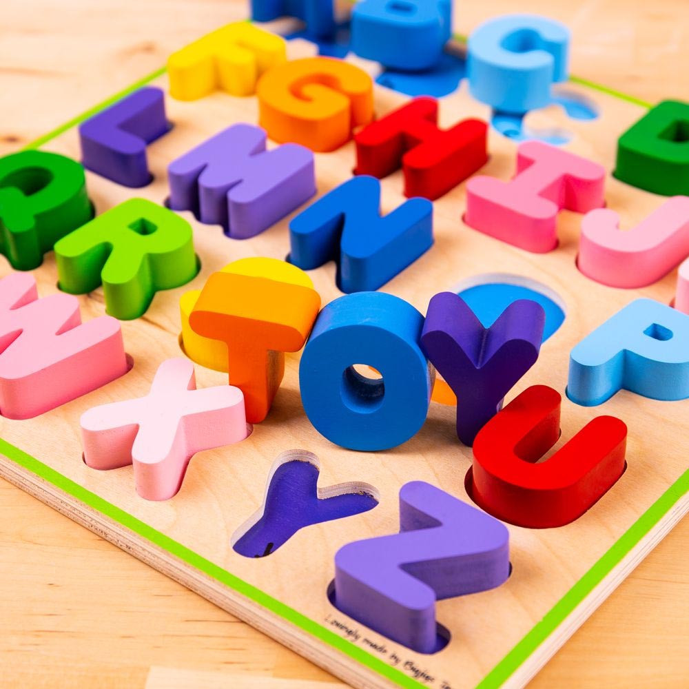 Bigjigs Uppercase Chunky Alphabet Puzzle | Winstanleys Pramworld