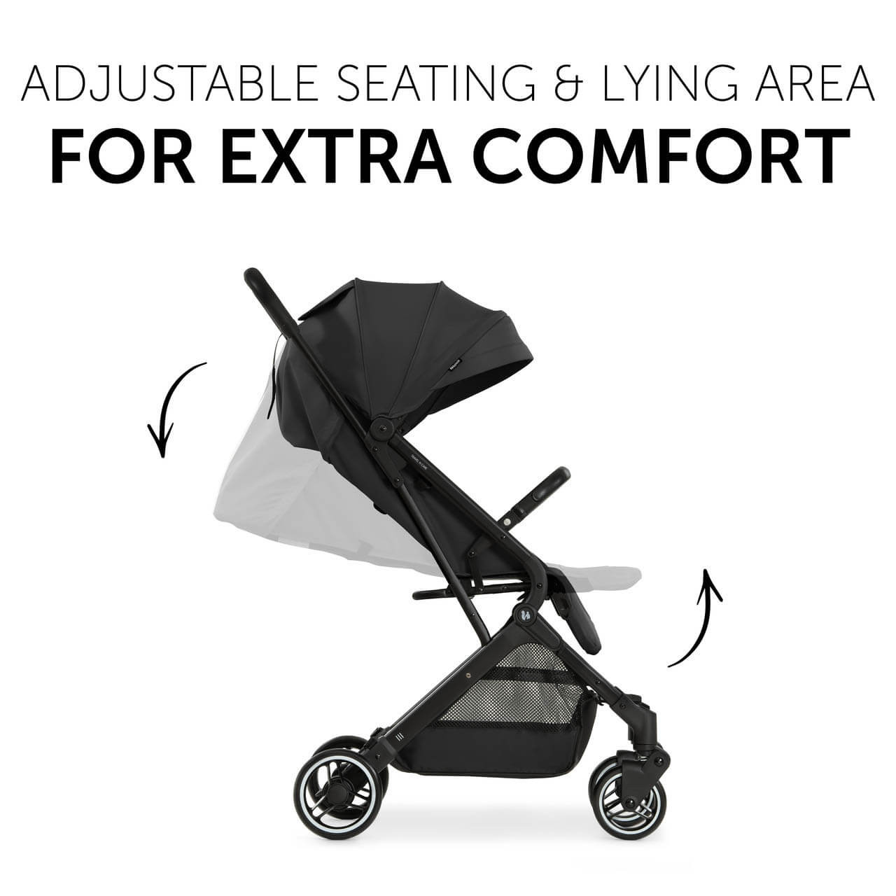 Hauck Travel N Care Stroller - Black | Winstanleys Pramworld