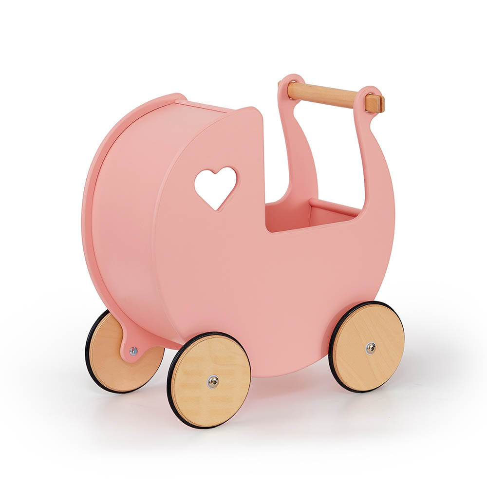 Moover Classic Dolls Pram - Coral | Winstanleys Pramworld