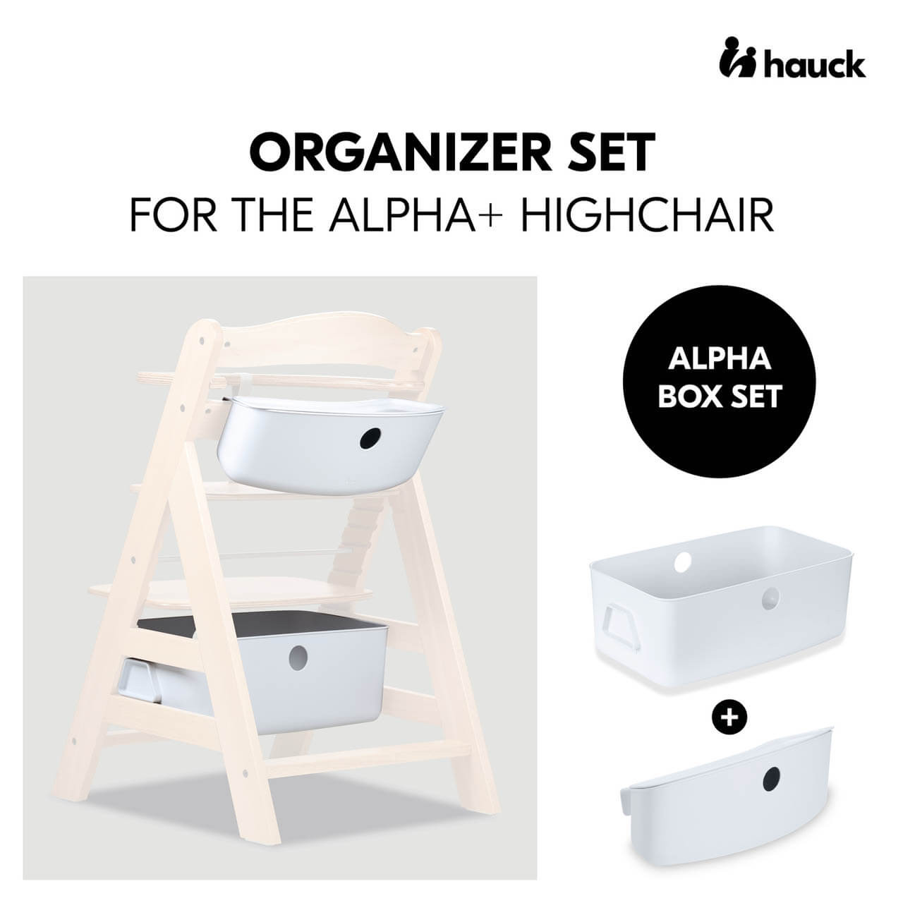 Hauck Alpha+ Box Set - White | Winstanleys Pramworld