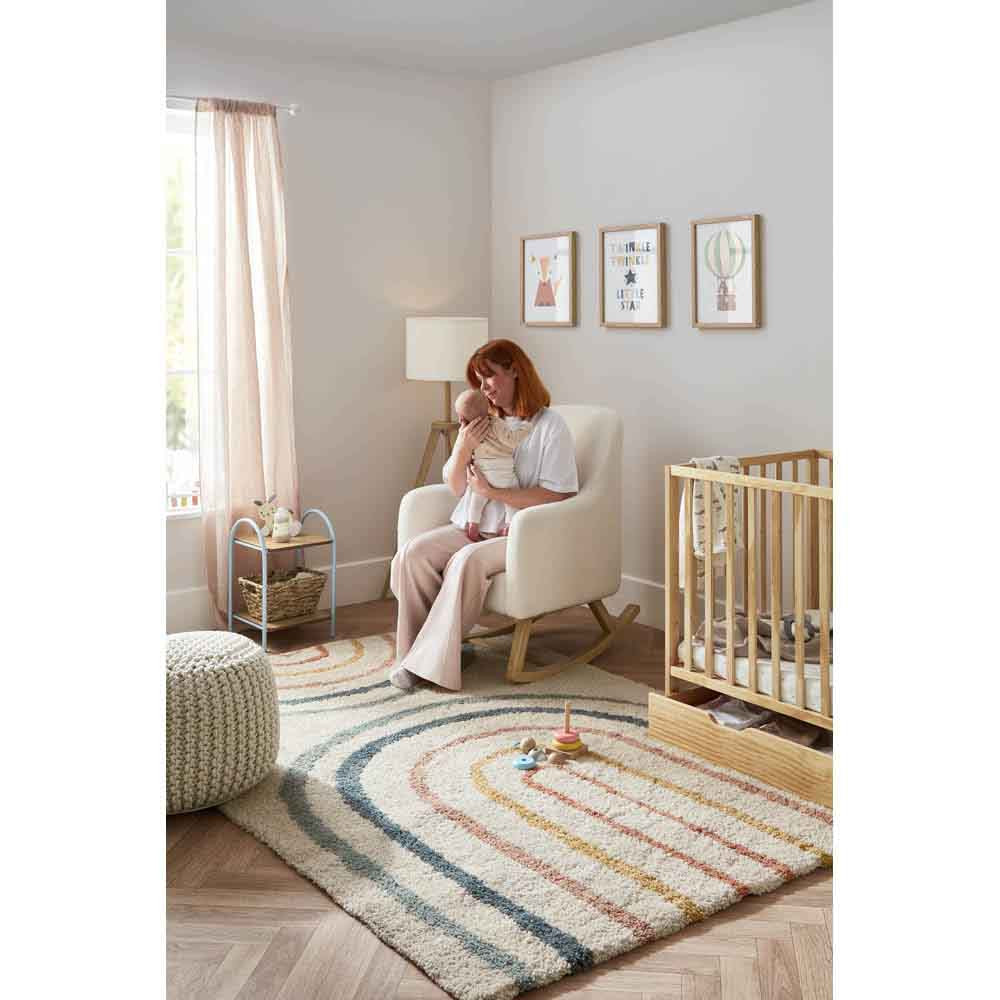 Ickle Bubba Roxby Nursery Chair & Stool - Cloud | Winstanleys Pramworld