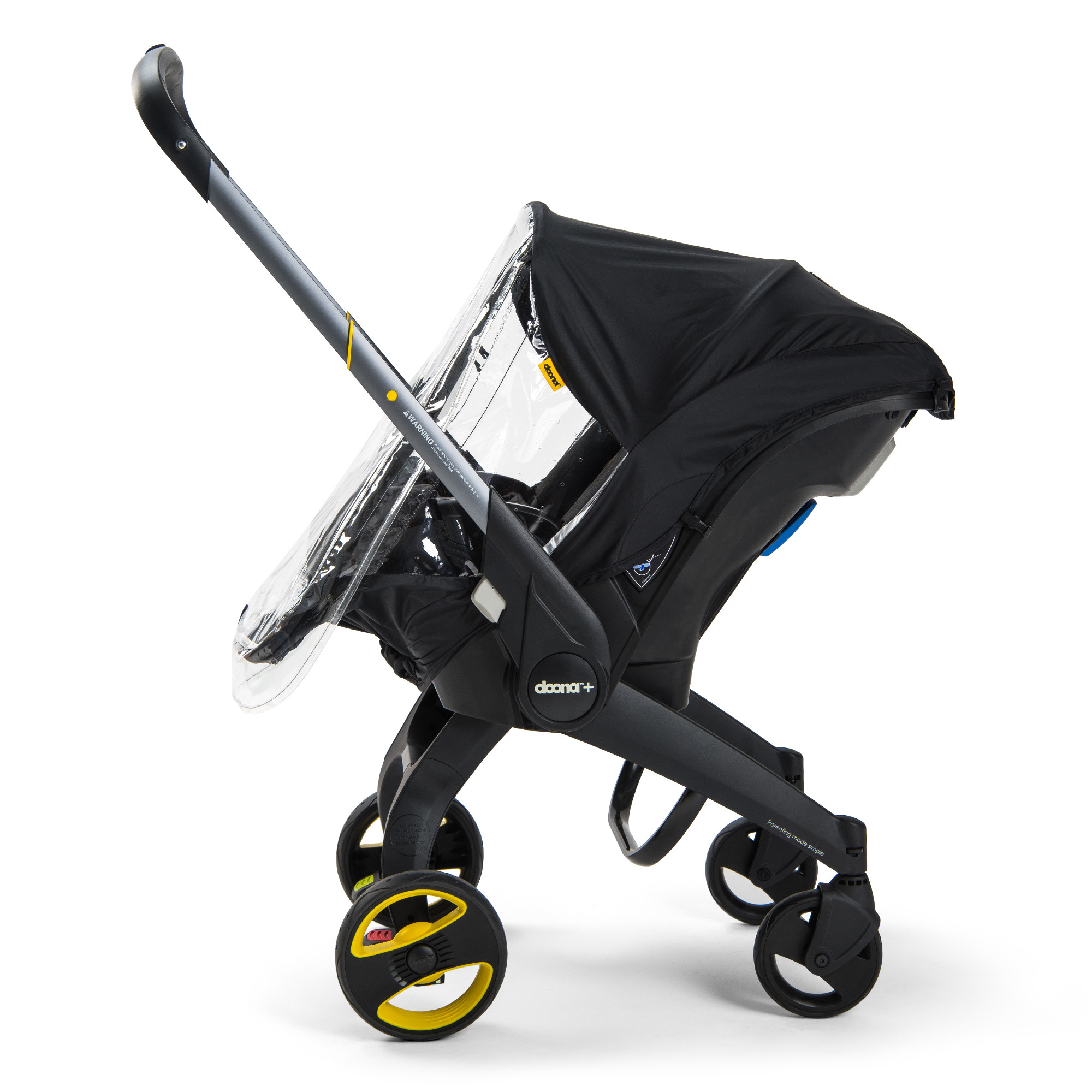 Doona+ Infant Car Seat Stroller inc FREE Vehicle Seat Protector - Nitro ...