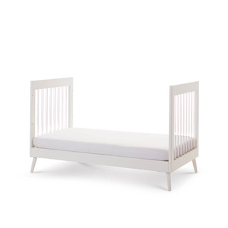 Obaby Maya Cot Bed - White with Acrylic | Winstanleys Pramworld