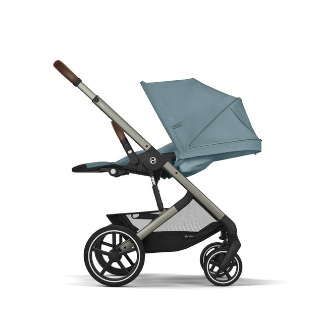 Cybex Balios S Lux Taupe V2 Essentials Bundle - Stormy Blue ...