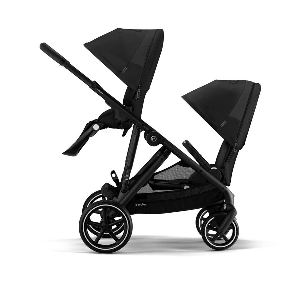 Cybex Gazelle S Black Twin - Moon Black | Winstanleys Pramworld