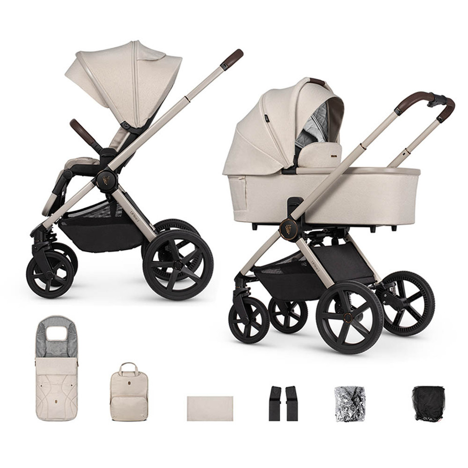 Venicci Upline 2 2-in-1 Pushchair - Stone Beige | Winstanleys Pramworld