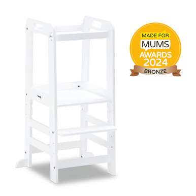 Hauck Learn N Explore Learning Tower - White | Winstanleys Pramworld