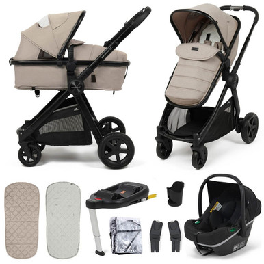 Zummi Panorama XTI Travel System - Almond | Winstanleys Pramworld