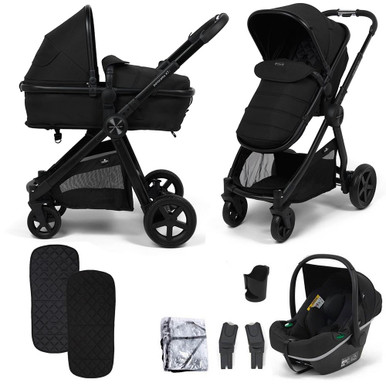 Zummi Panorama XTi Car Seat Bundle - Black | Winstanleys Pramworld