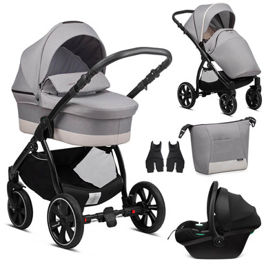 Grey 3 in 1 travel system store