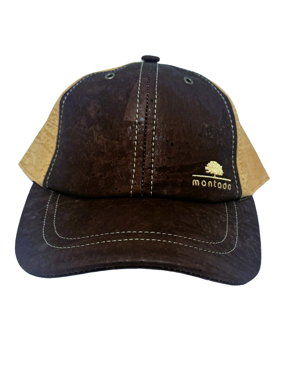Natural and Chocolate Brown Cork Baseball Cap - Iberian Import Co