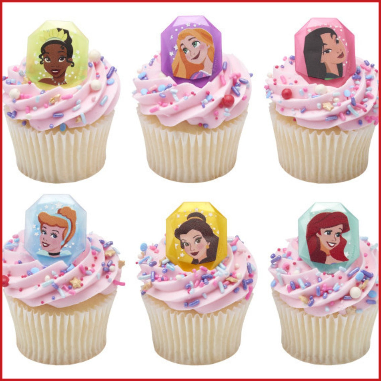 [Disney Princess ring cupcakes] - Cake and Candy Center, Inc.