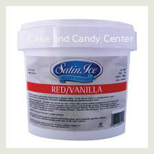 Satin Ice Red 2 lb. - Cake and Candy Center, Inc.