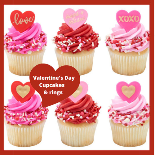[Cupcakes & Rings for Valentine's Day] - Cake and Candy Center, Inc.