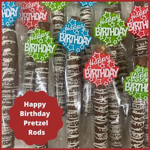 [Pretzel Rod & Happy Birthday Ring] - Cake and Candy Center, Inc.