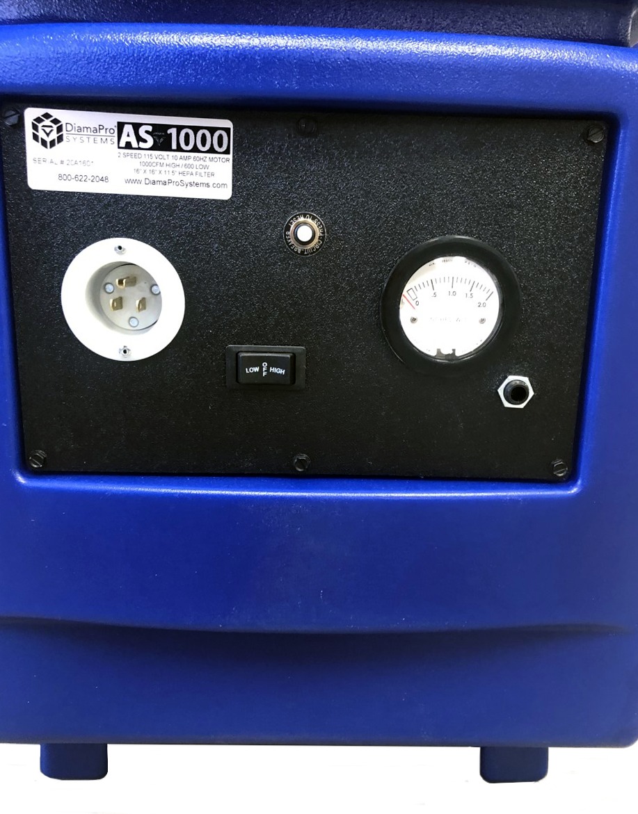 AS-1000 Air Scrubber - Niagara Machine, Inc Online Store.