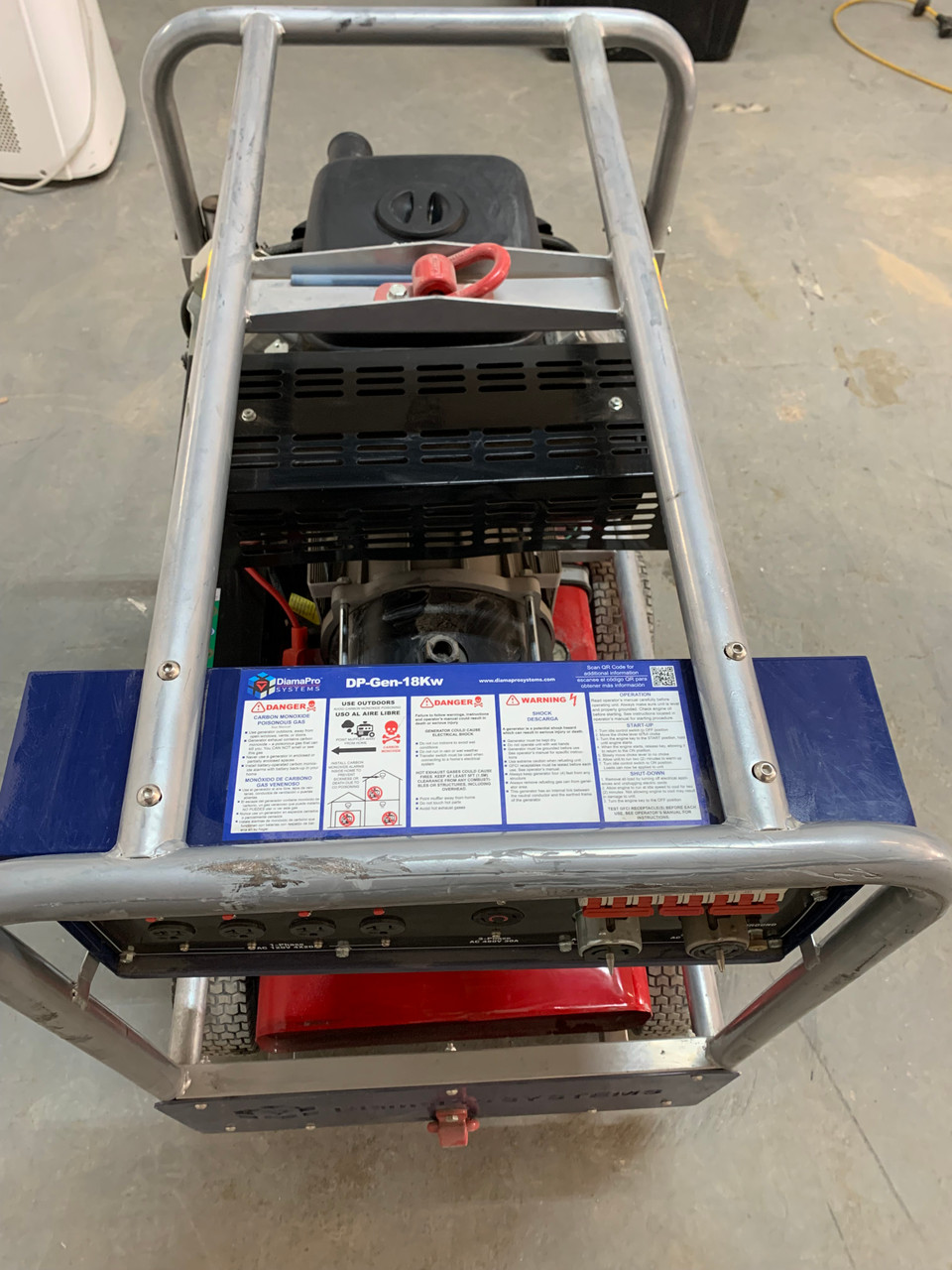 Used 18Kw Portable Gas Generator - Niagara Machine, Inc Online Store.